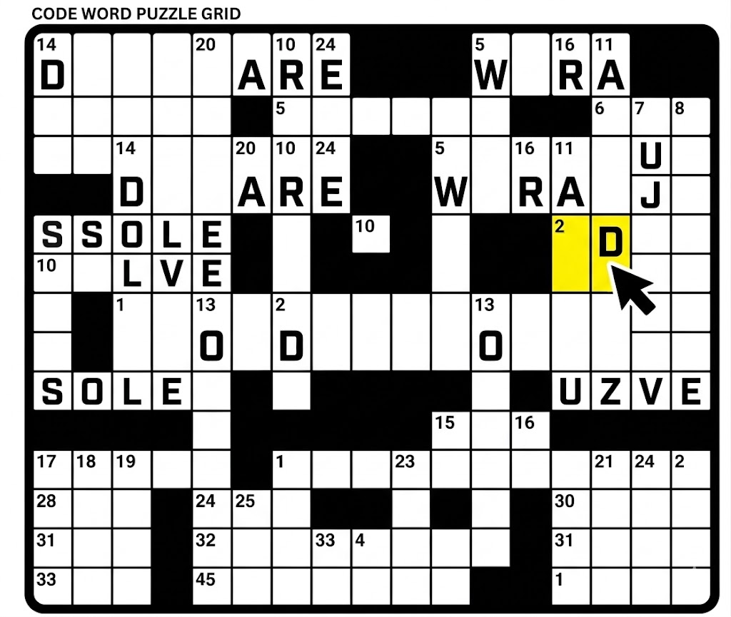 Codeword Solver: Solve Codewords, Check Patterns, Play Daily